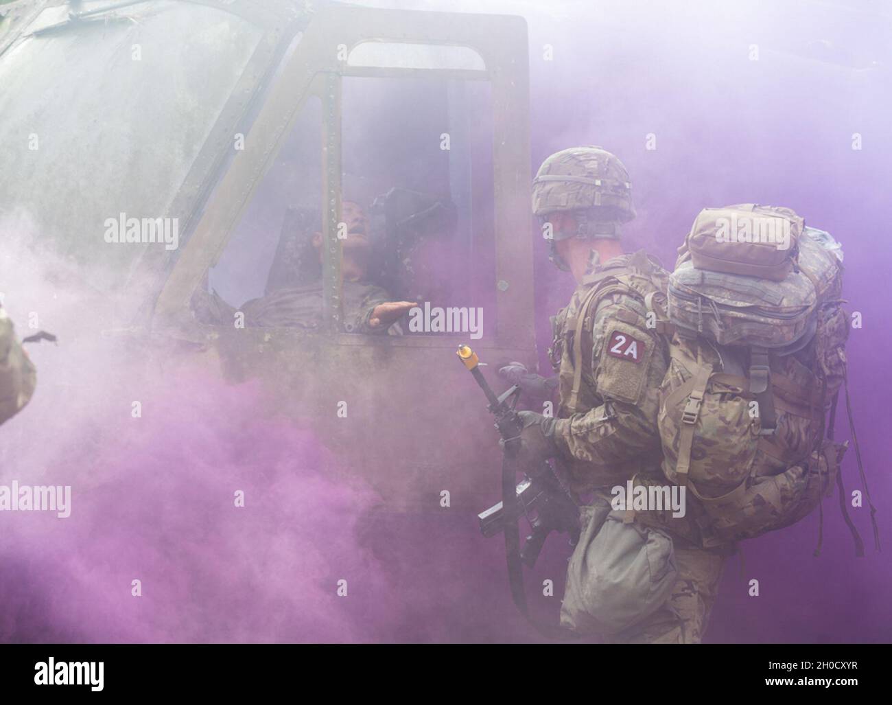 U.S. Army Staff Sgt. Matthew Ginn with the 1st Cavalry Division ...