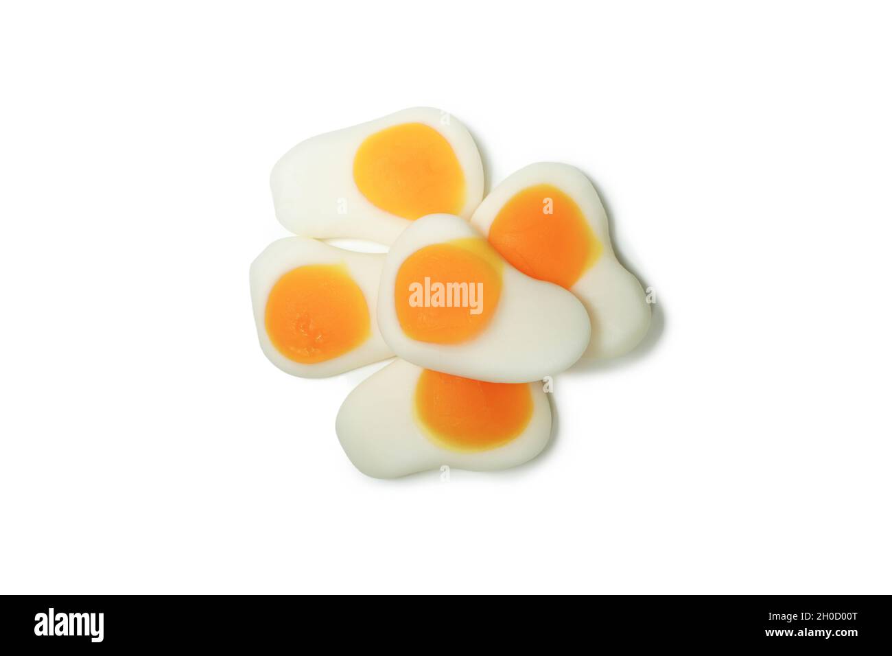 Tasty gummy candies isolated on white background Stock Photo - Alamy