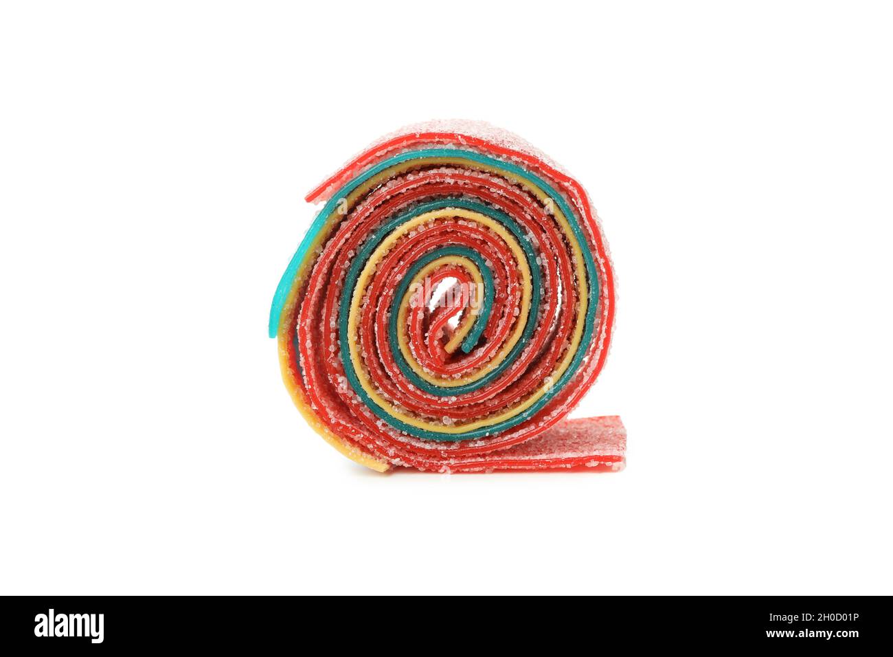 Tasty gummy candy isolated on white background Stock Photo - Alamy