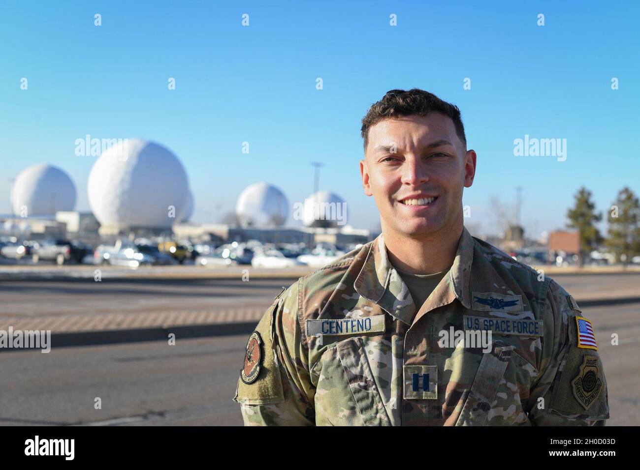U.S. Space Force Capt. Angelo Centeno, 2nd Space Warning Squadron ...