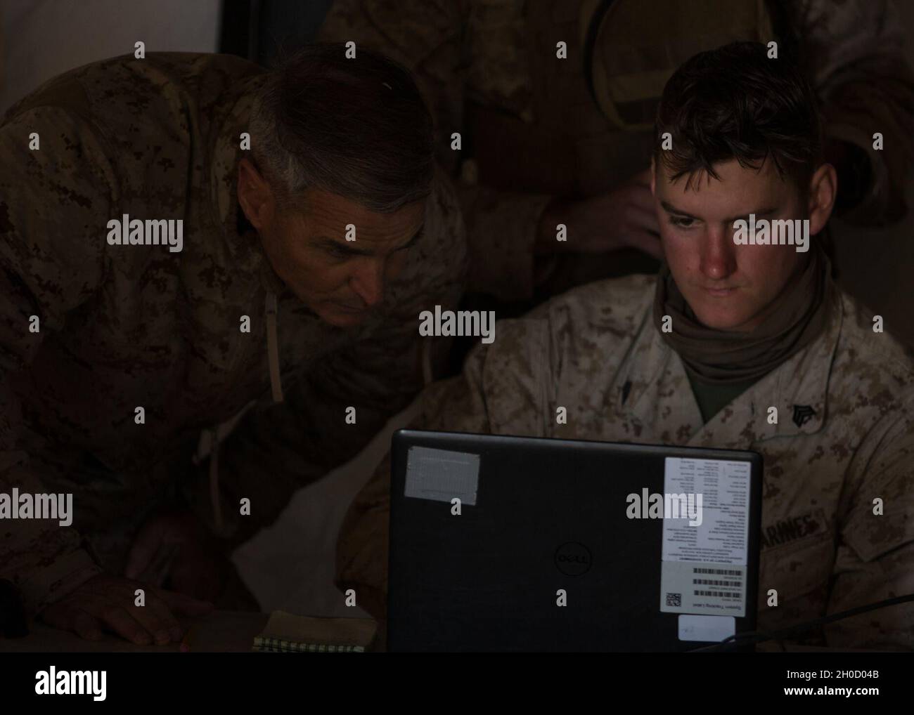 U.S. Marine Corps Maj. Gen. Christopher Mahoney, commanding general of ...