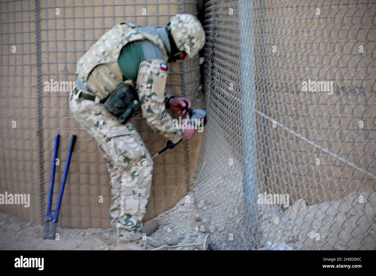 Barriers breached hi-res stock photography and images - Alamy