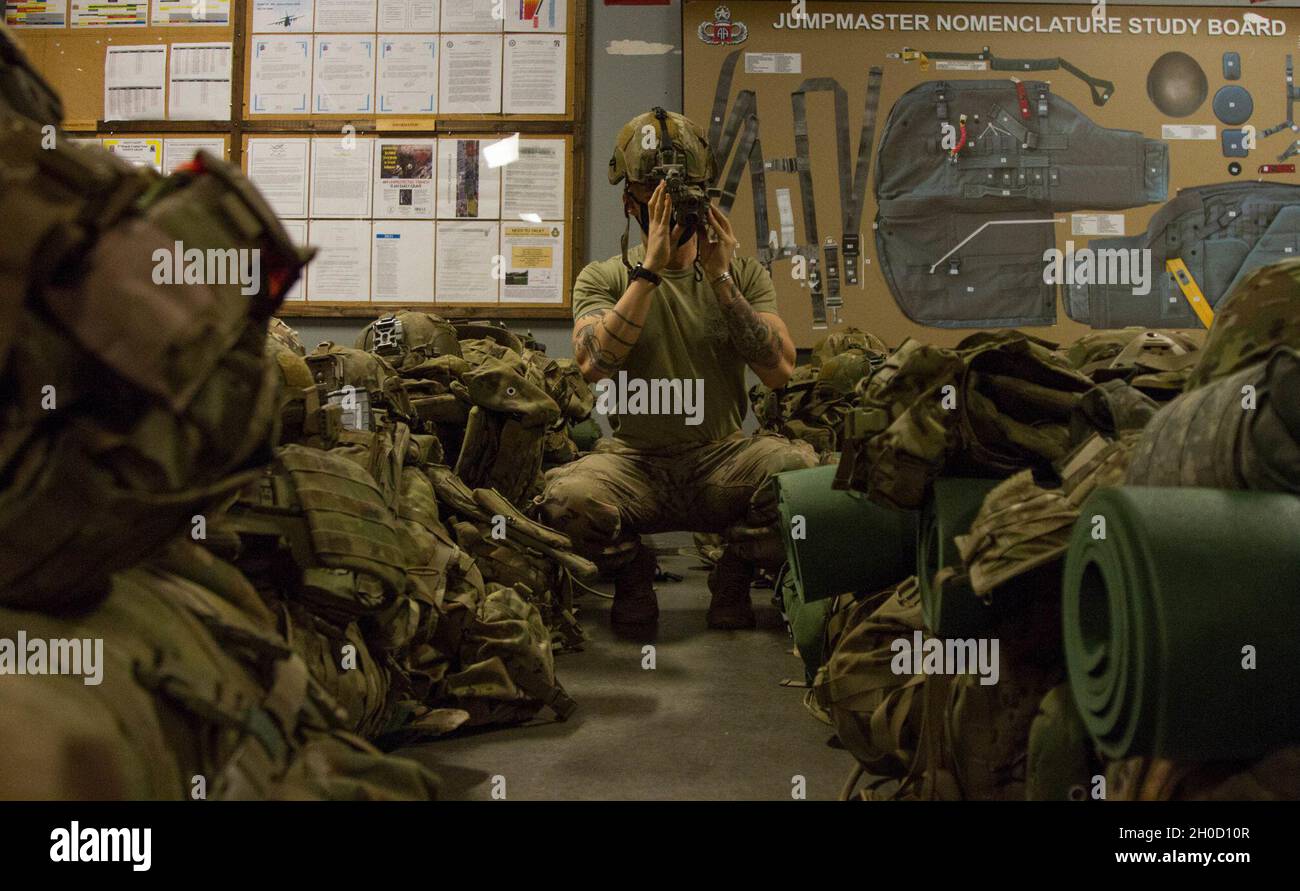 A Paratrooper assigned to 1st Battalion, 508th Parachute Infantry ...