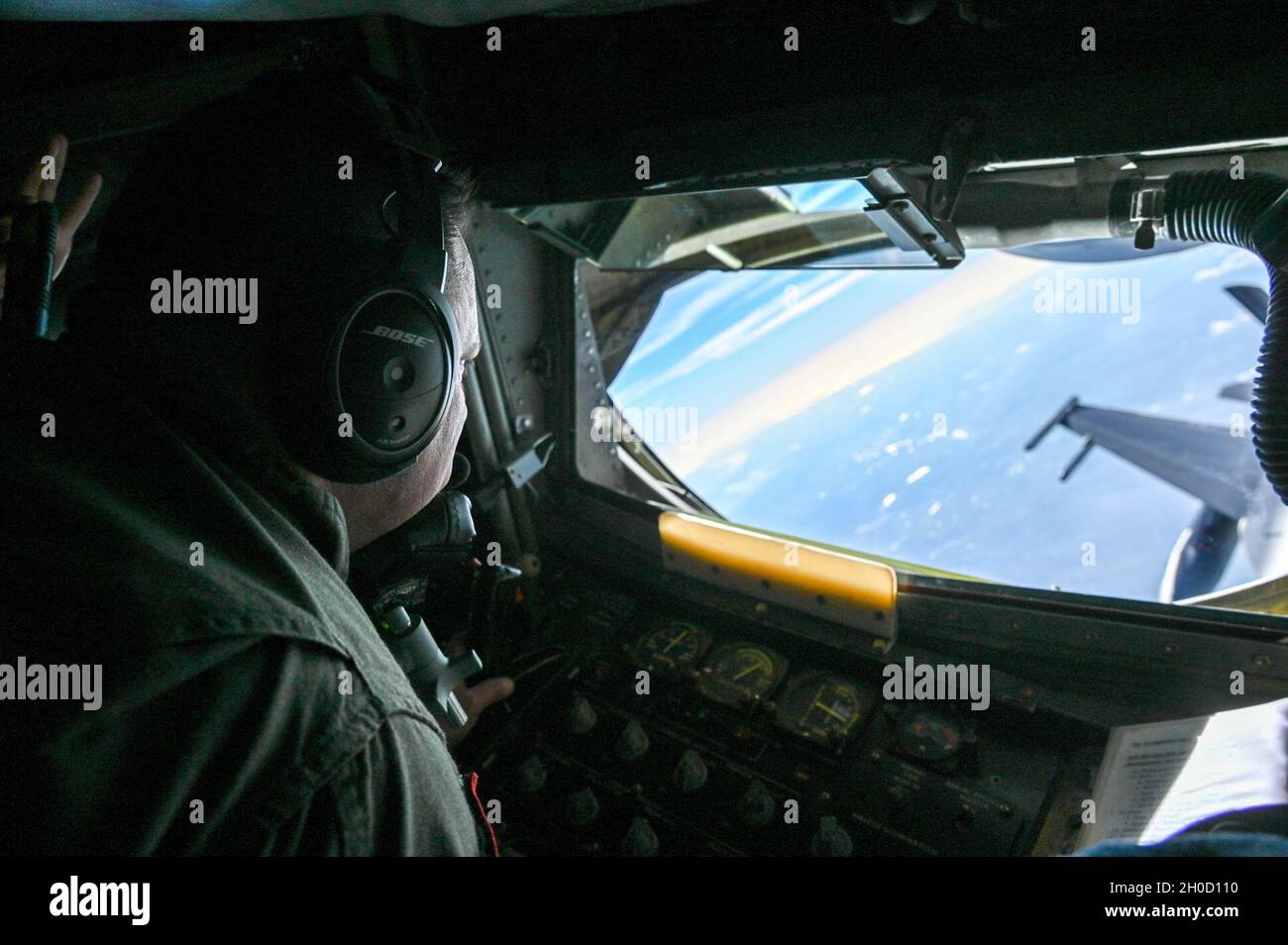 Chief Master Sgt. Steven Robinson, 465th Air Refueling Squadron chief ...