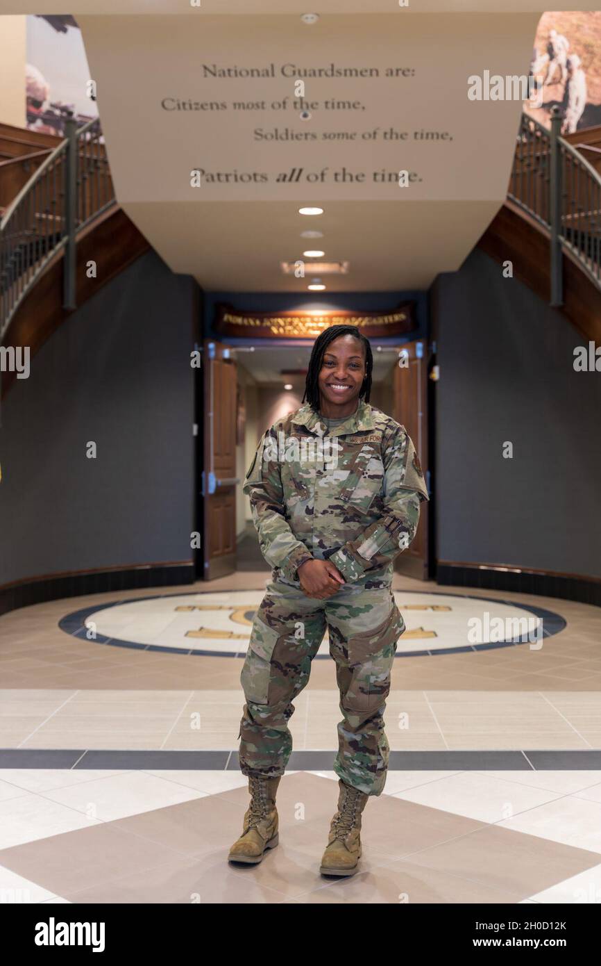 1st Lt. Jovanni Springer, Indiana National Guard’s Adjutant General ...