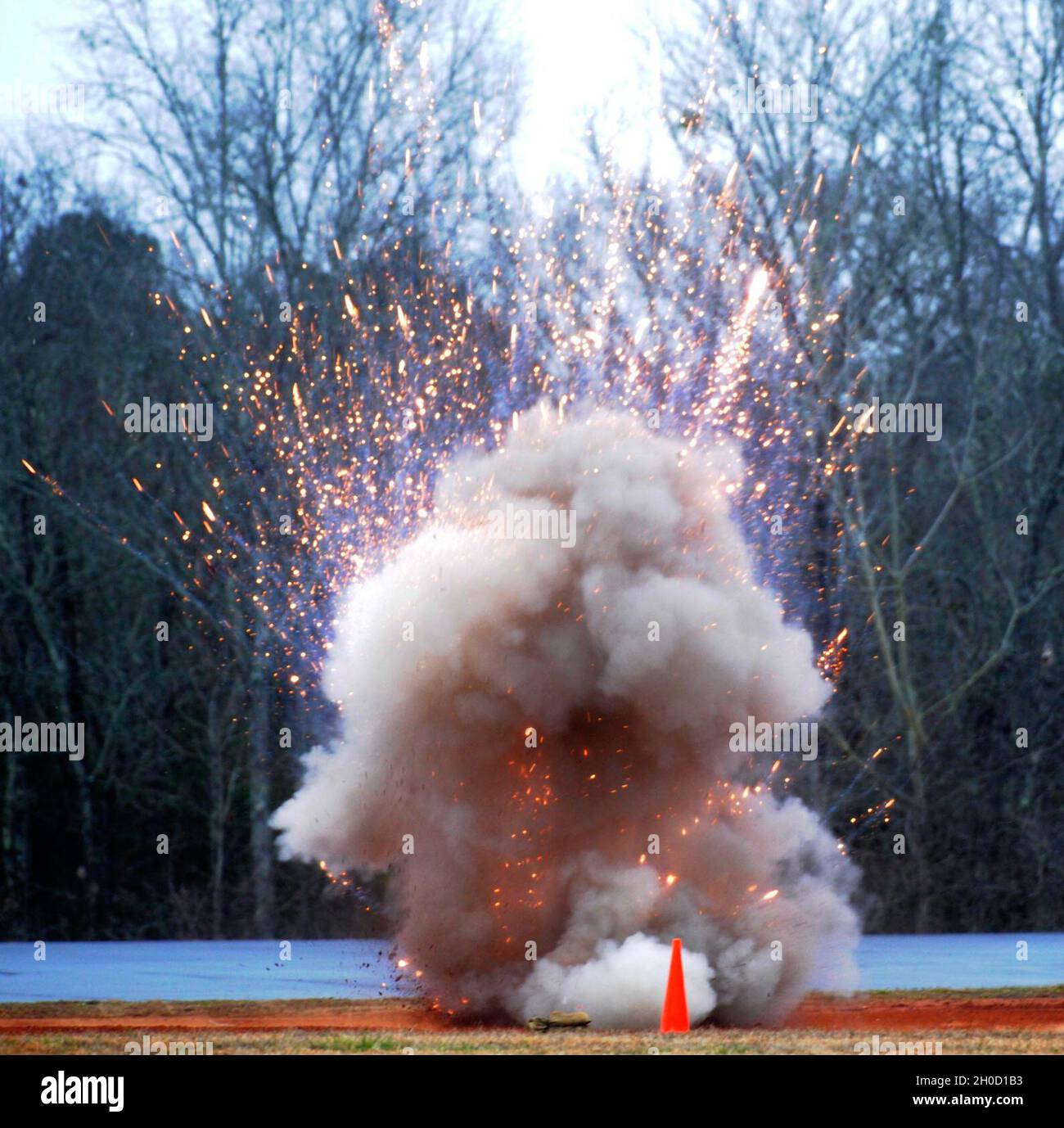 Students participate as the Bureau of Alcohol, Tobacco, Firearms and ...