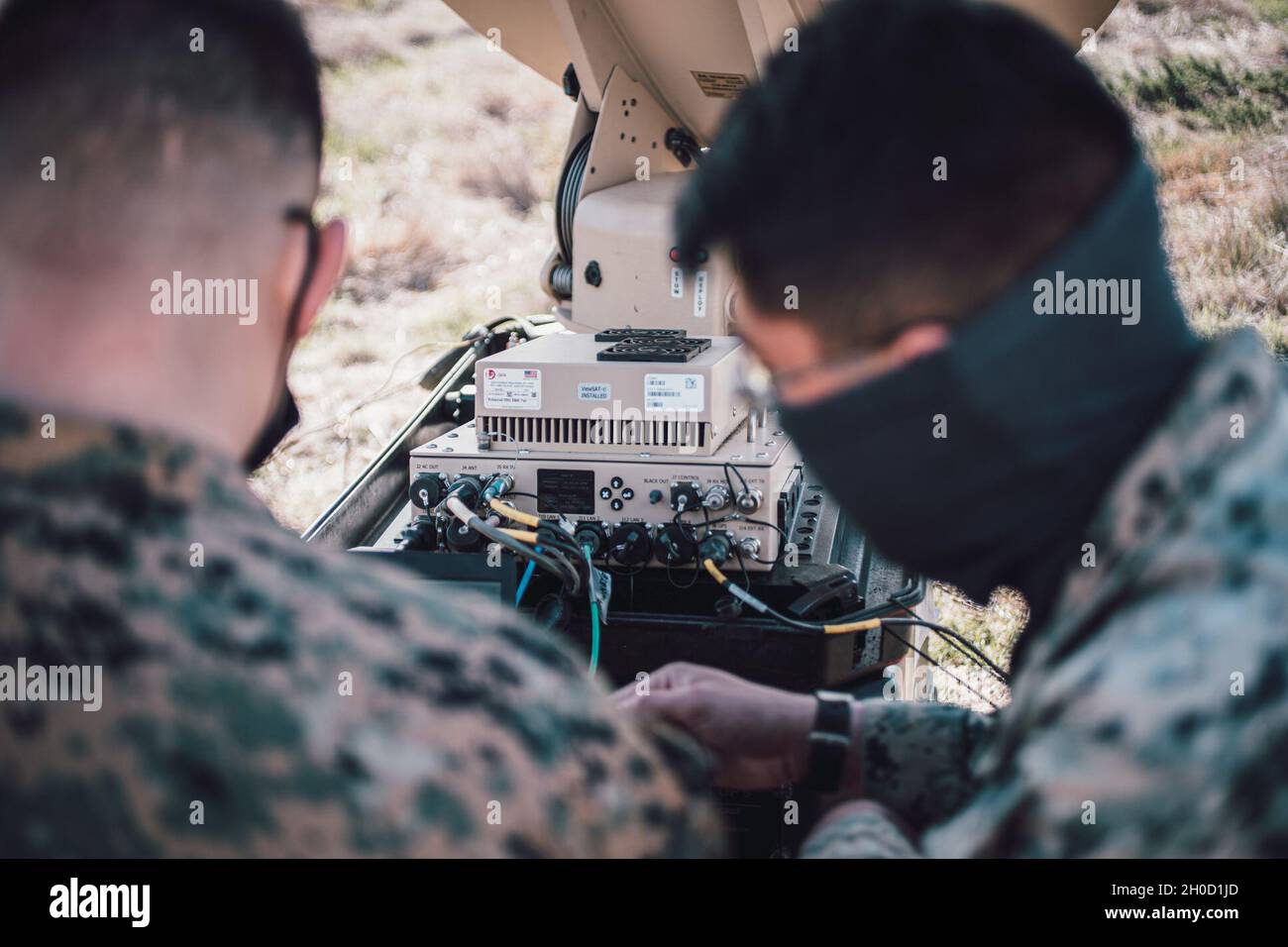U.S. Marines with the 11th Marine Expeditionary Unit (MEU) program a ...