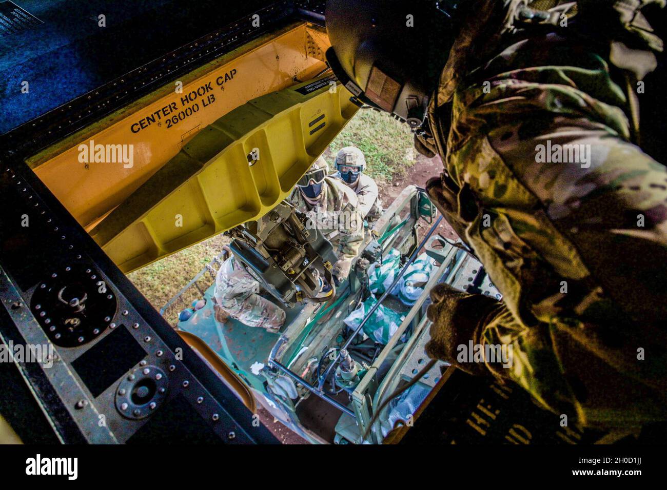 Soldiers from 1st Platoon, Copperhead Battery, 3rd Battalion, 7th Field ...