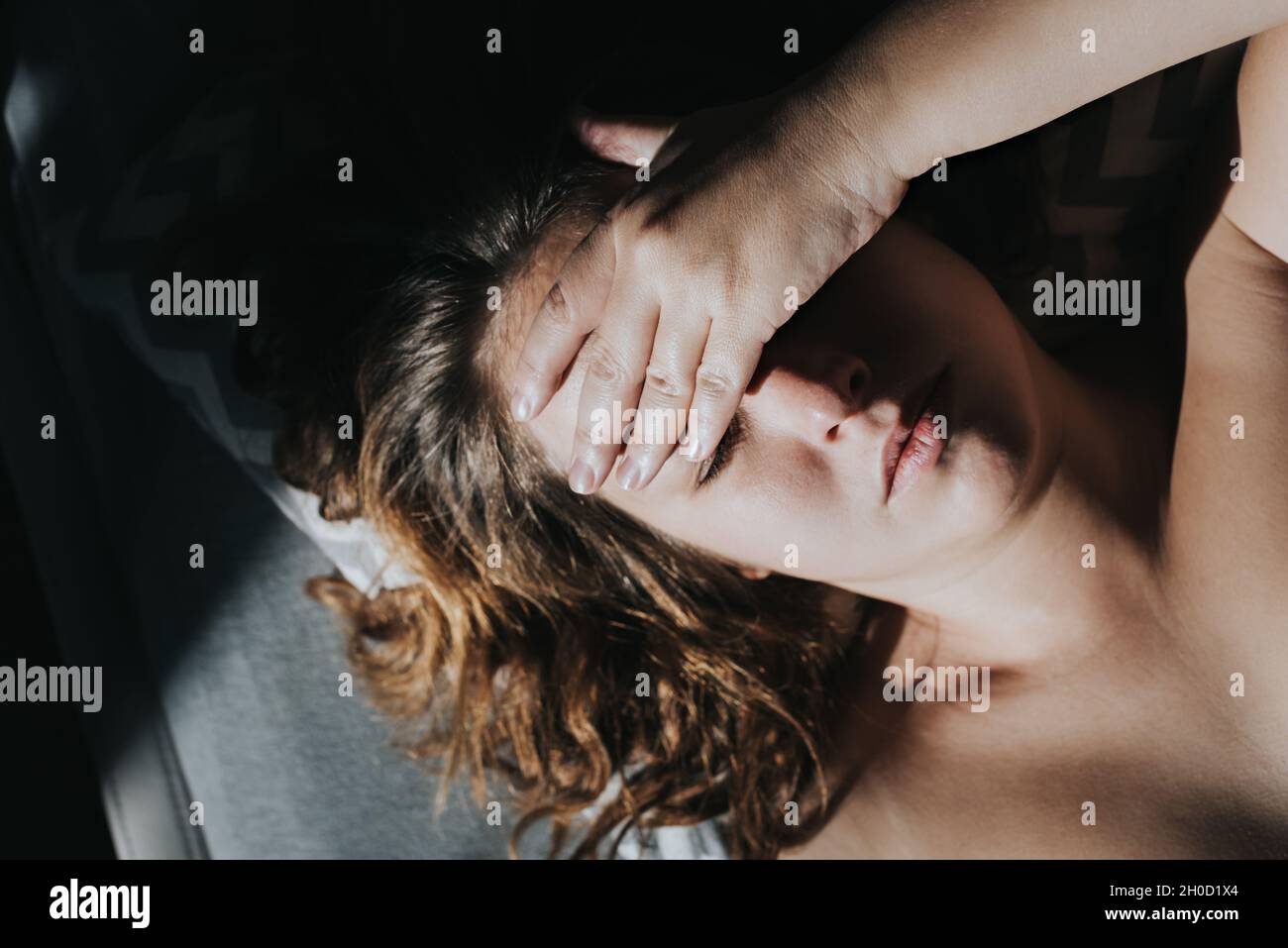 Sleeping in morning sun hi-res stock photography and images - Alamy