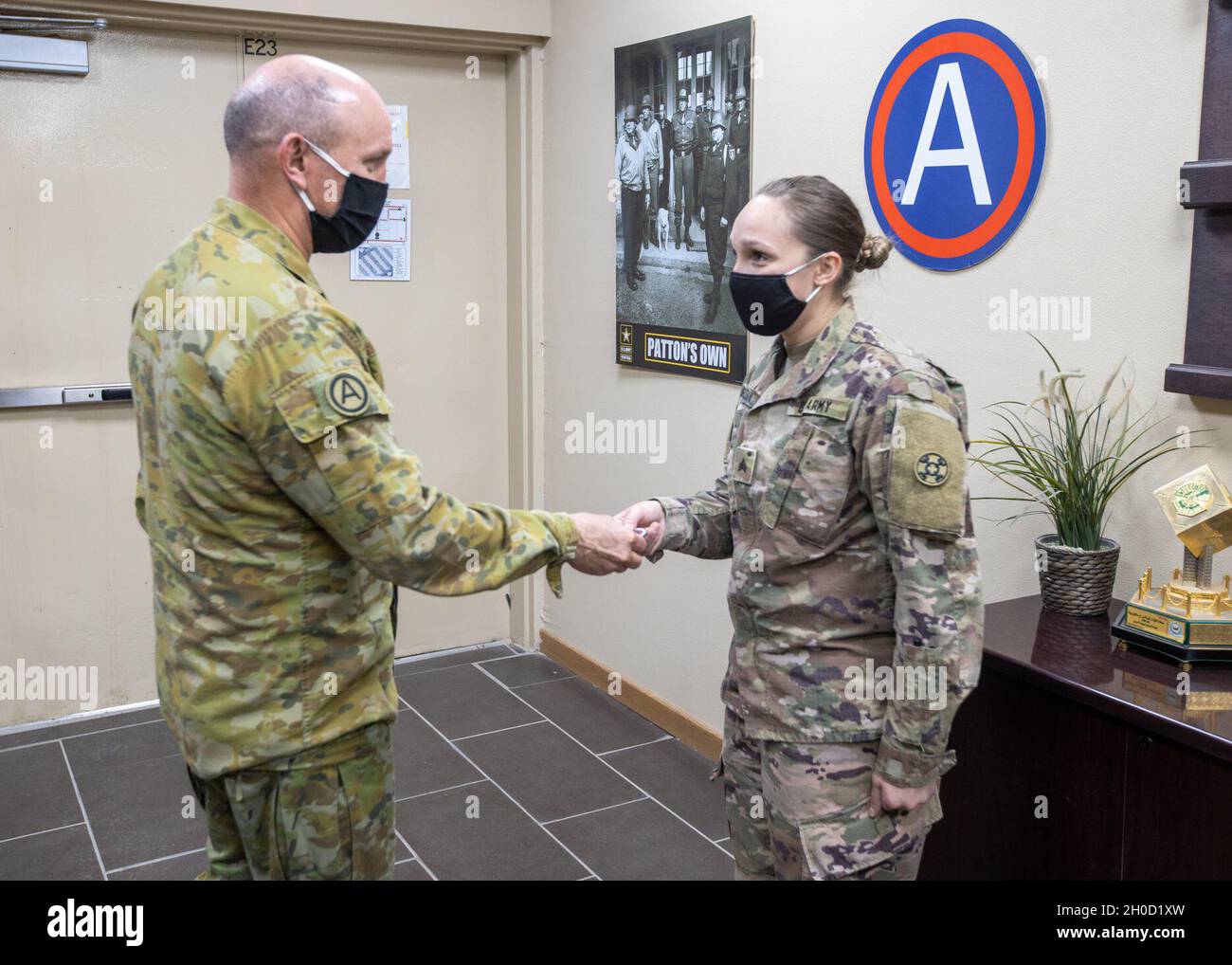 Australian Army Maj. Gen. Chris Field, deputy commanding general of ...