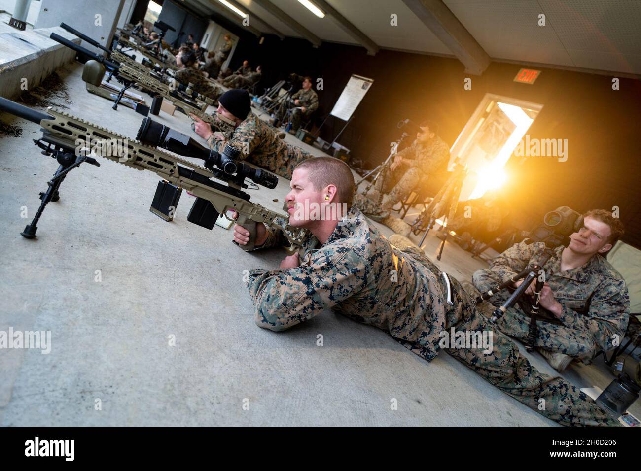 U.S. Marine Corps Lance Cpl. Ryan Rafac, a Reconnaissance Marine with ...