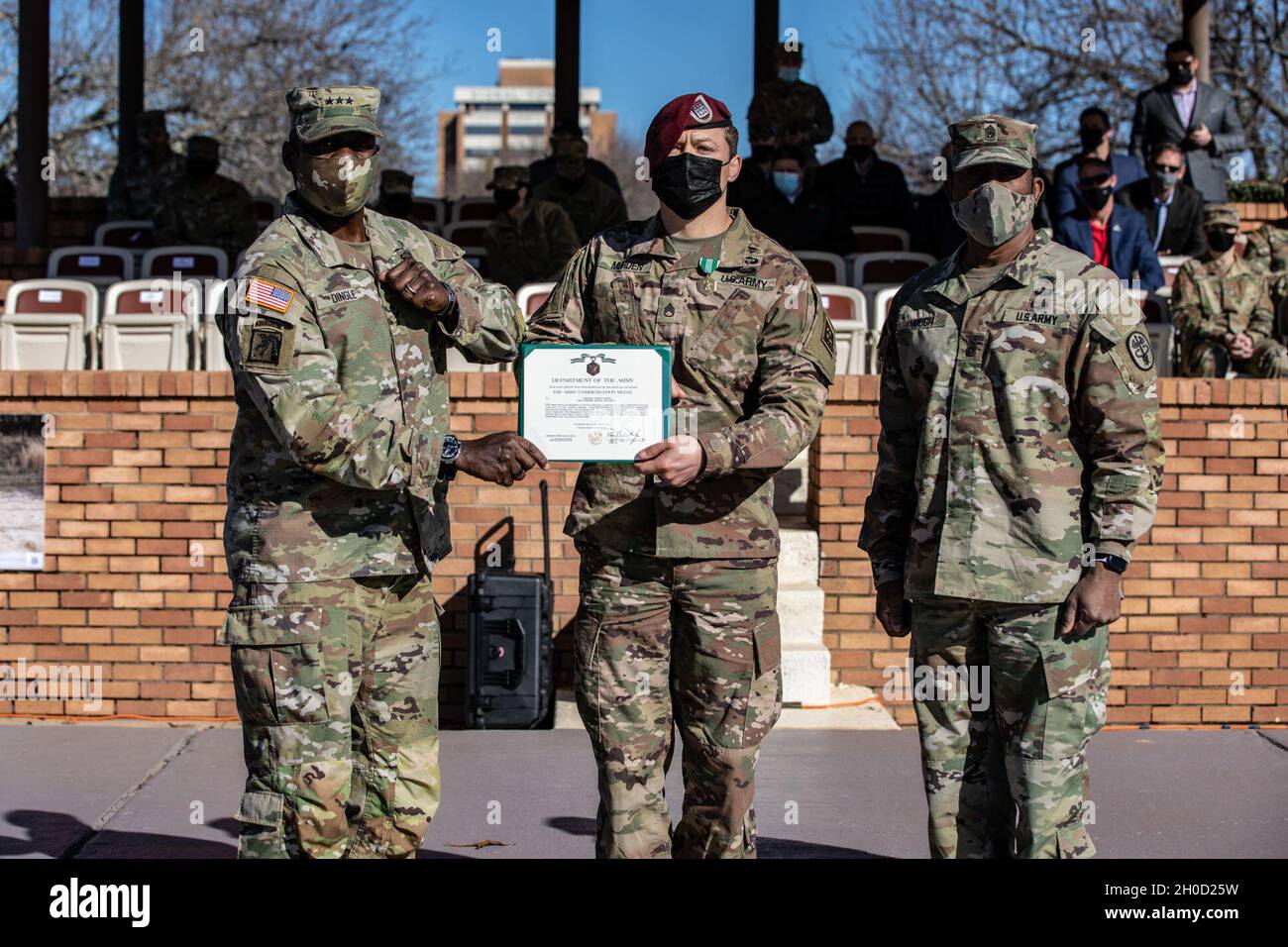 U.S. Army Staff Sgt. Steven Murden of the 82nd Airborne Division is ...