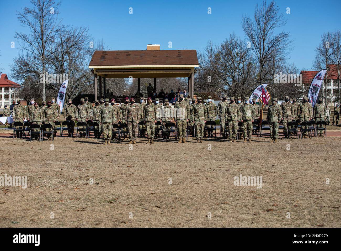 U.S. Army Best Medic competitors are presented during the 2021 Command ...