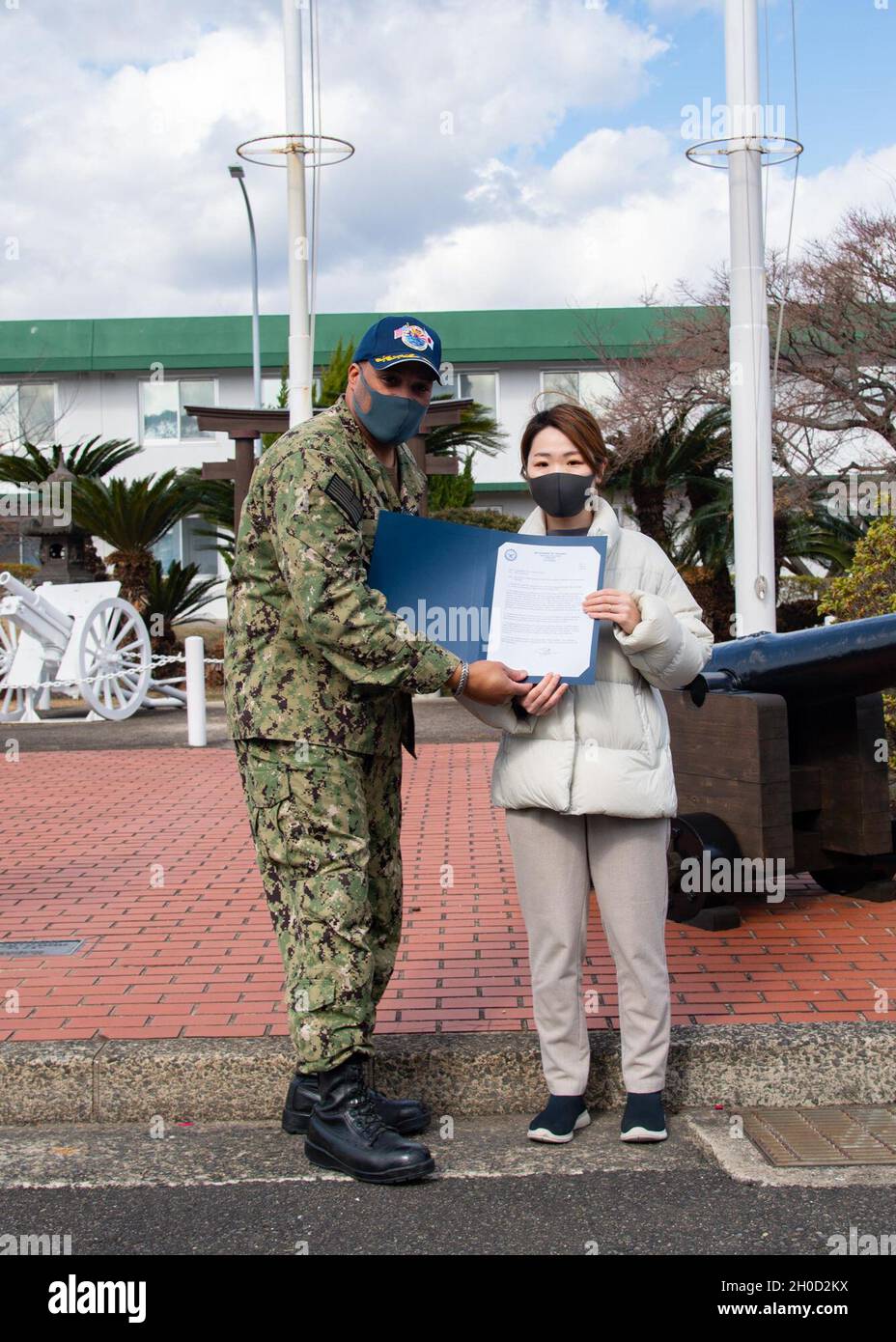 SASEBO, Japan (Jan. 28, 2021) - Commander, Fleet Activities Sasebo Capt ...