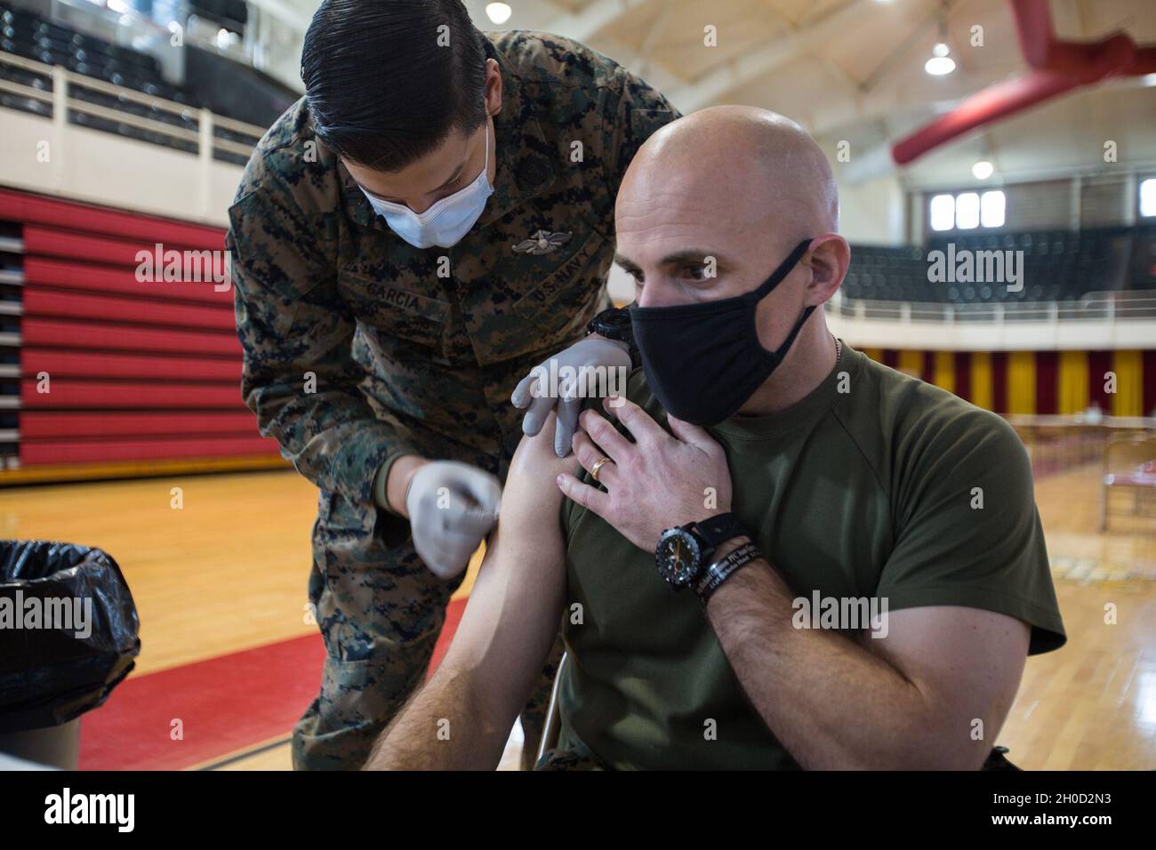 U.S. Marine Corps Lt. Col. Scott Cuomo, commanding officer of 2nd Light ...