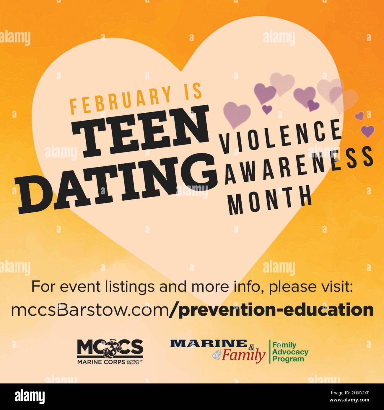 February 2021 is Teen Dating Violence Awareness and Prevention Stock ...