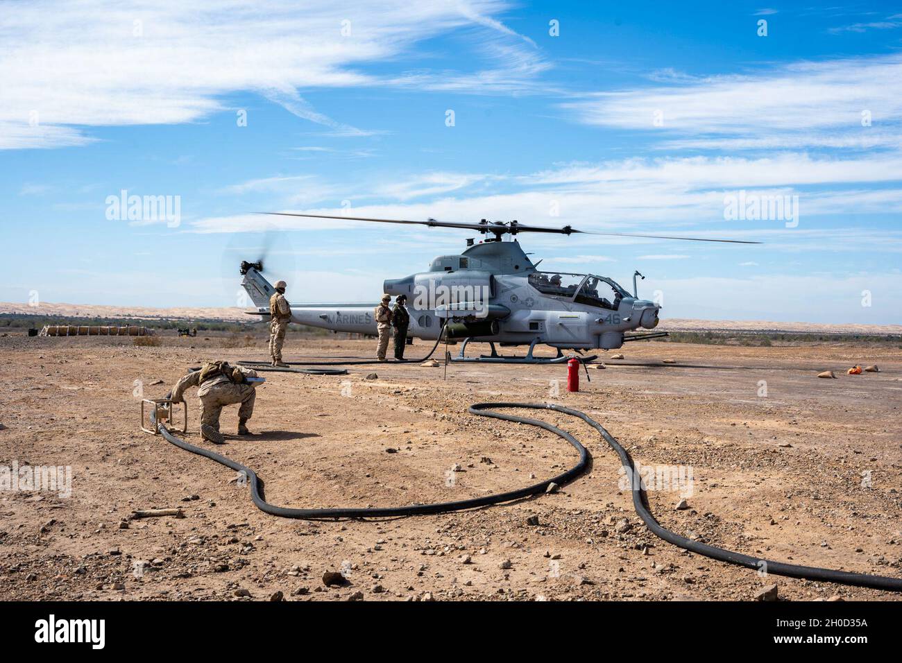 U.S. Marines with Marine Wing Support Squadron 371, Marine Aircraft ...
