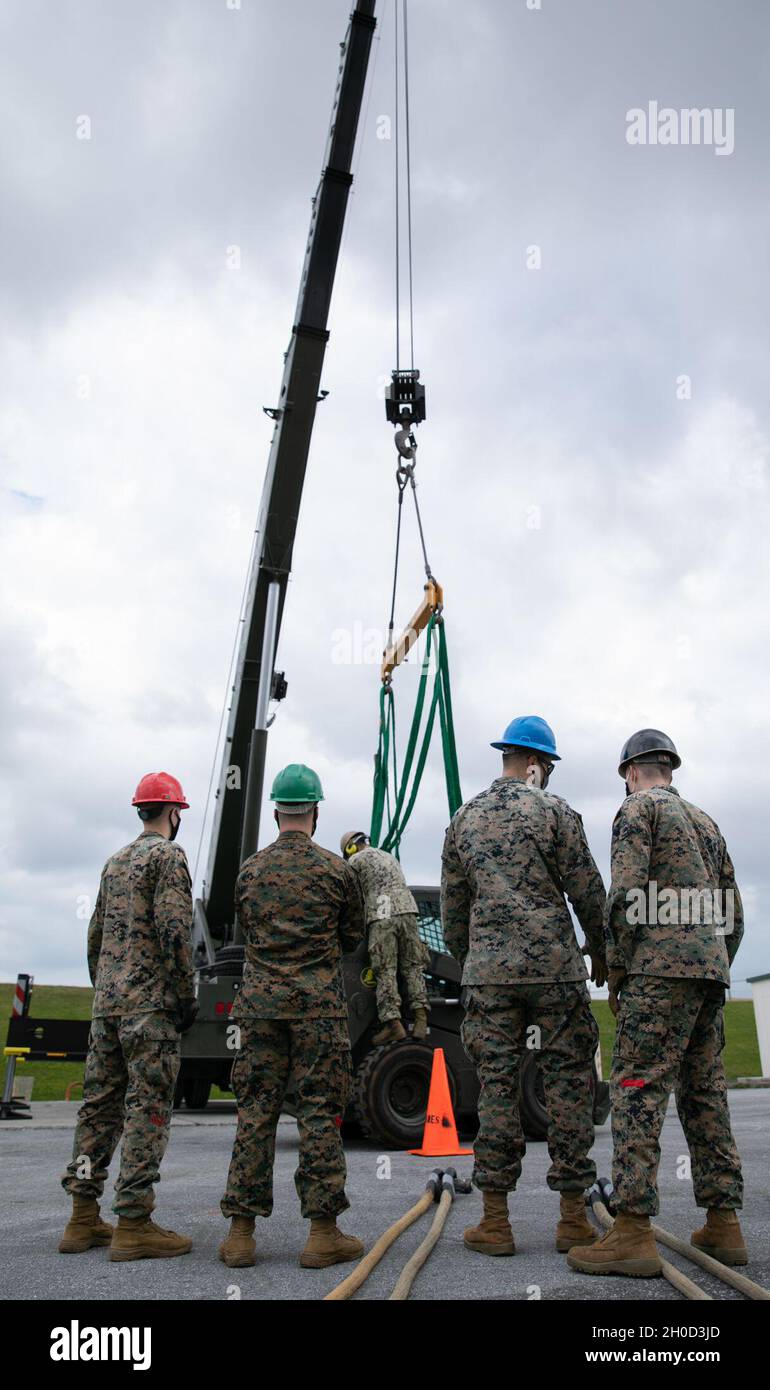 U.S. Marines with 3rd Landing Support Battalion (LSB), Combat Logistics ...