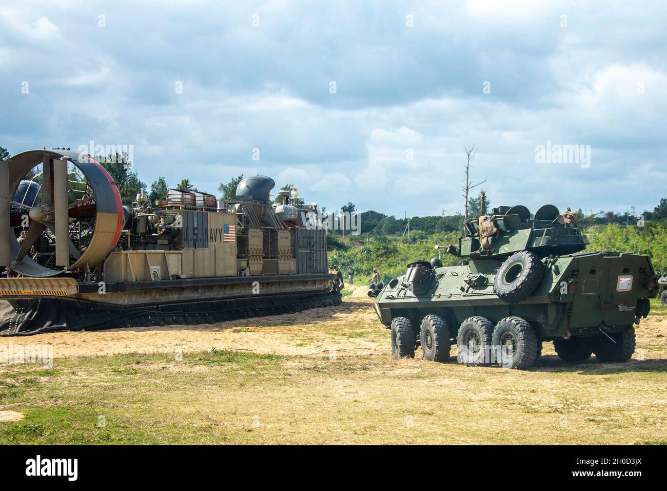 U.S. Marines with Light Armored Reconnaissance (LAR), 3rd Battalion ...