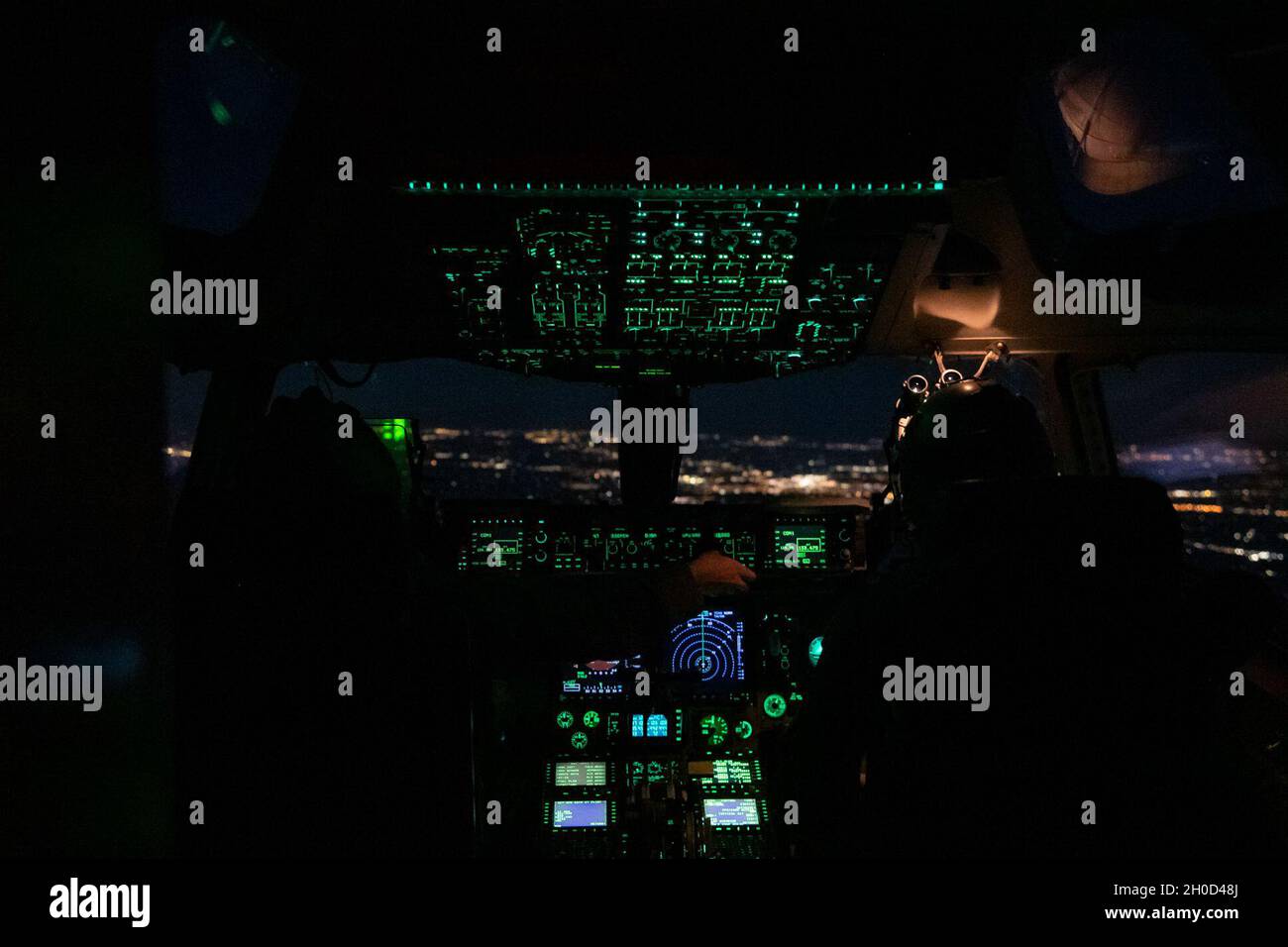 1st Lt. Zachary Pruitt, 3rd Airlift Squadron pilot, and Capt. Corey ...