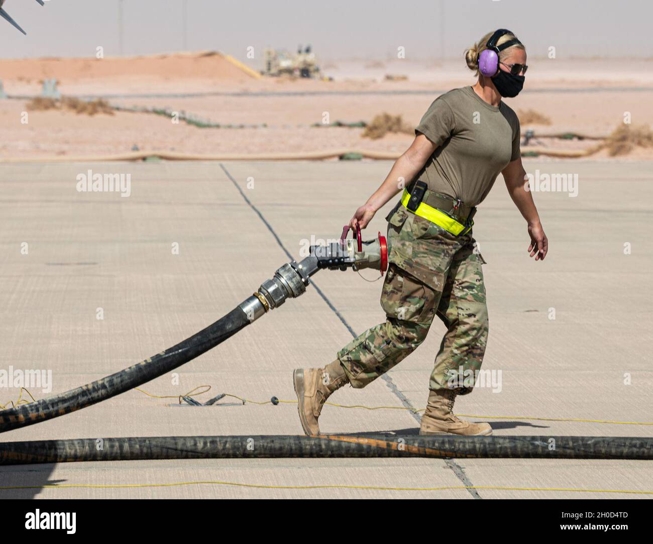 Airmen from the 77th Fighter Generation Squadron completed an ...