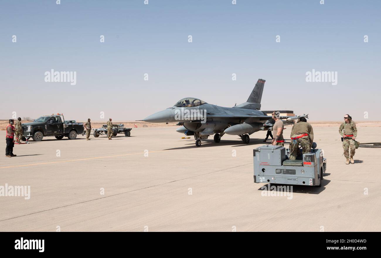 Airmen from the 77th Fighter Generation Squadron completed an ...