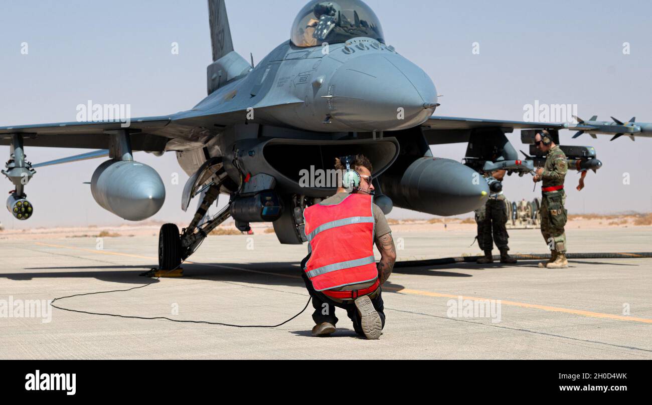 Airmen from the 77th Fighter Generation Squadron completed an ...