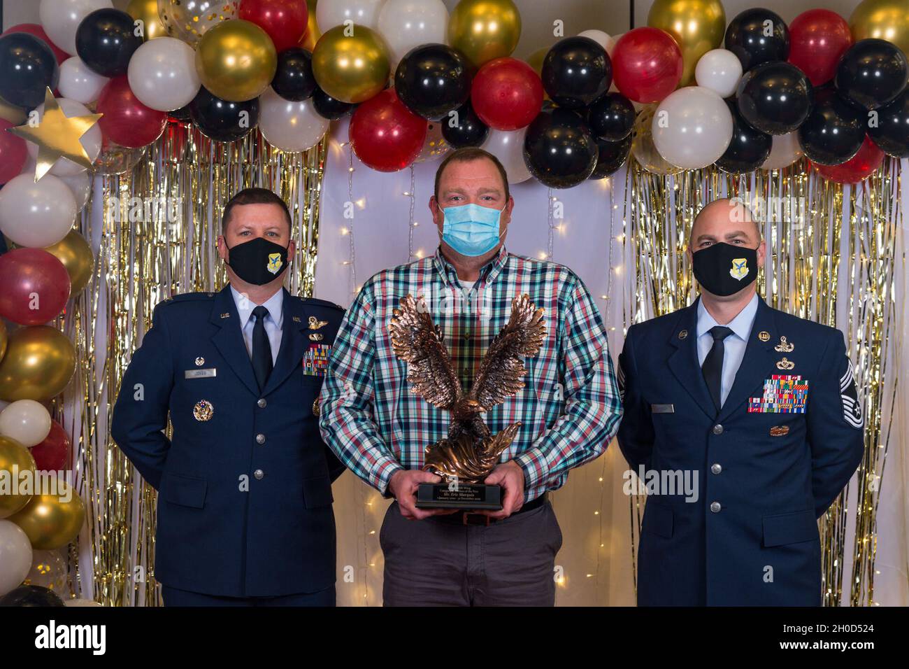 Eric Marquis, 436th Medical Support Squadron, poses for a photo with ...