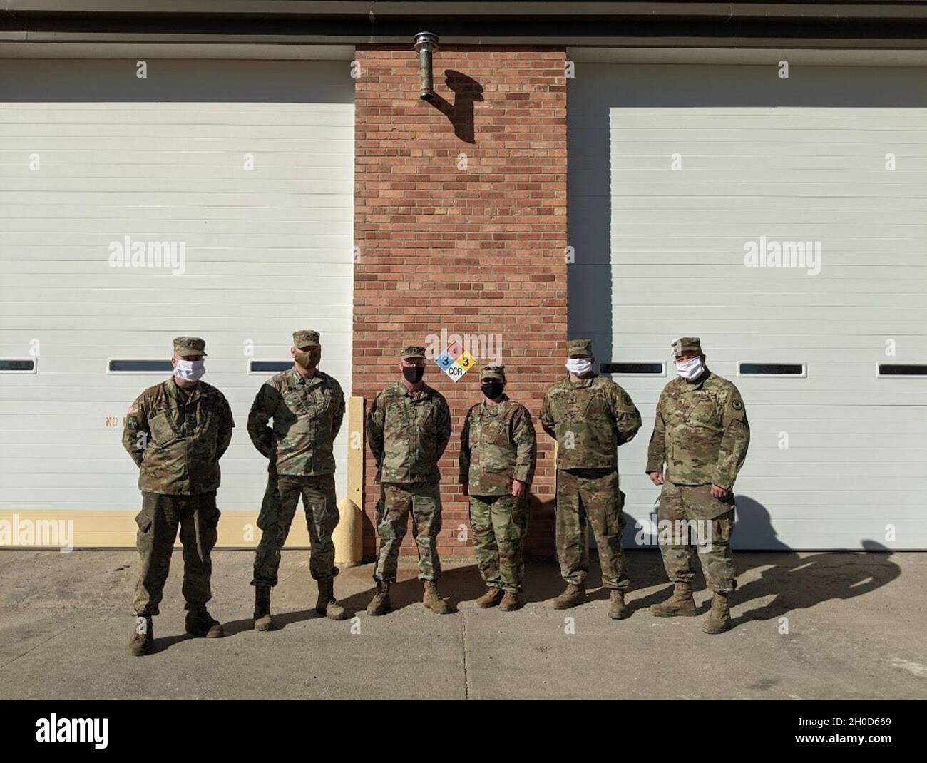 HAYS, Kan. – The Field Maintenance Shop 1 team takes a moment for a ...