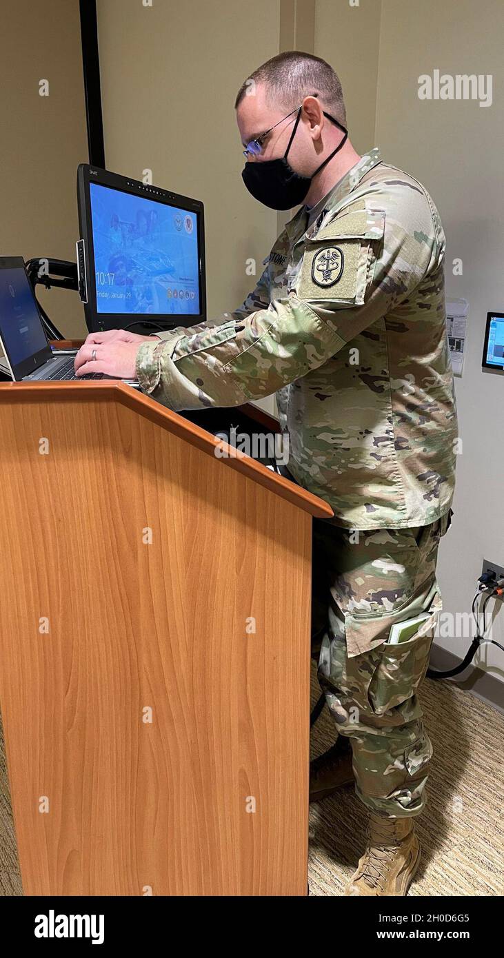 Martin Army Community Hospital's Nurse Method Analyst Capt. Ben Stone ...
