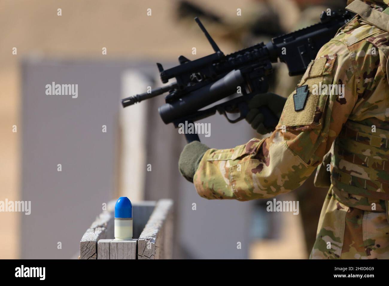 U.S. Soldiers with 2-104th General Support Aviation Battalion, 28th ...