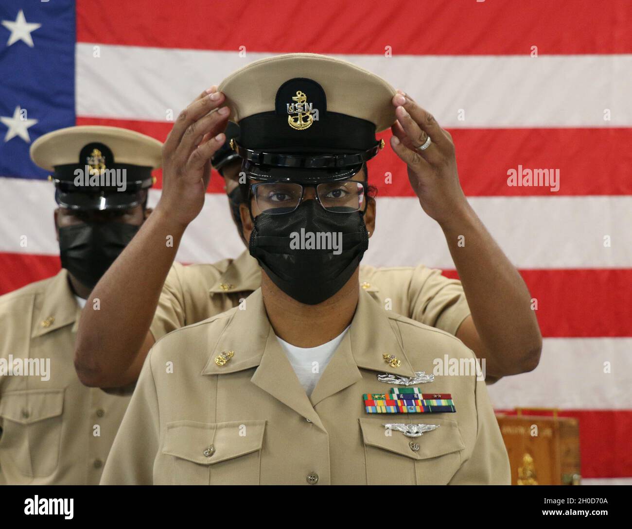 NAVSUP FLC Jacksonville FY21 CPO Pinning Ceremony Stock Photo - Alamy