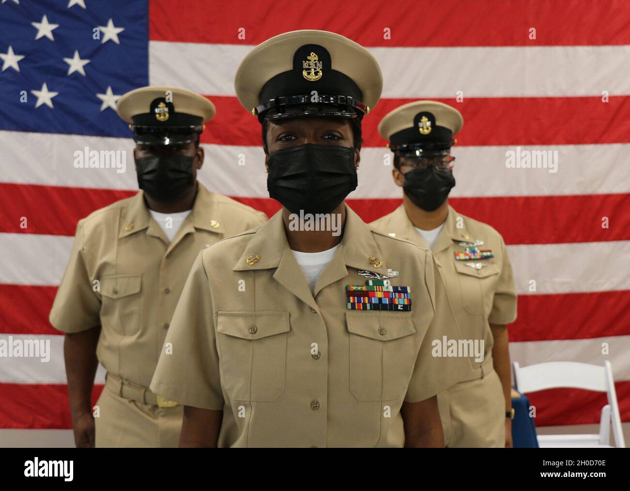 NAVSUP FLC Jacksonville FY21 CPO Pinning Ceremony Stock Photo - Alamy