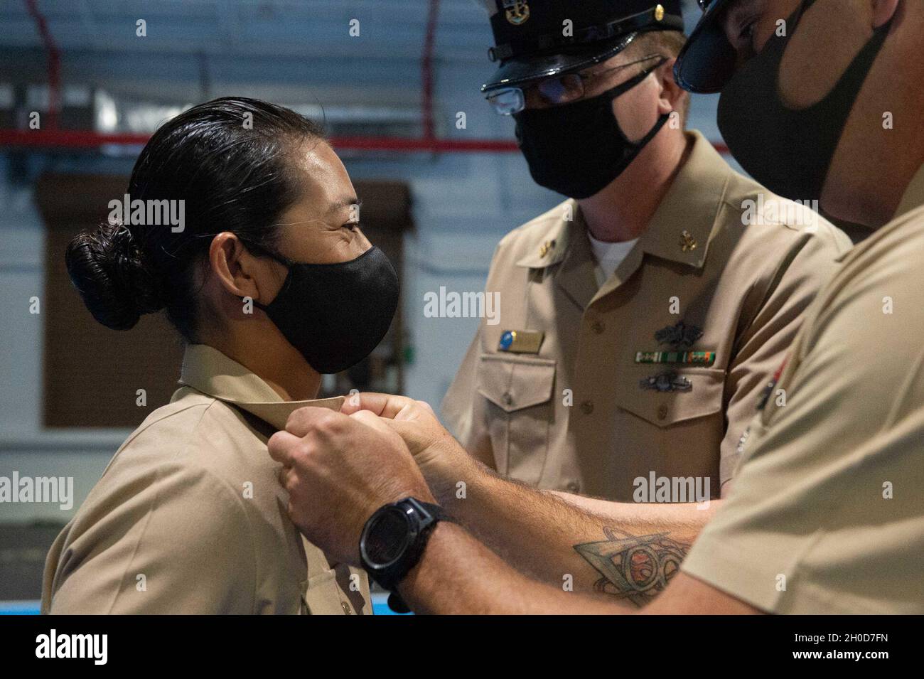 SANTA RITA, Guam (Jan. 29, 2021) Chief Equipment Operator Alex Cueto ...