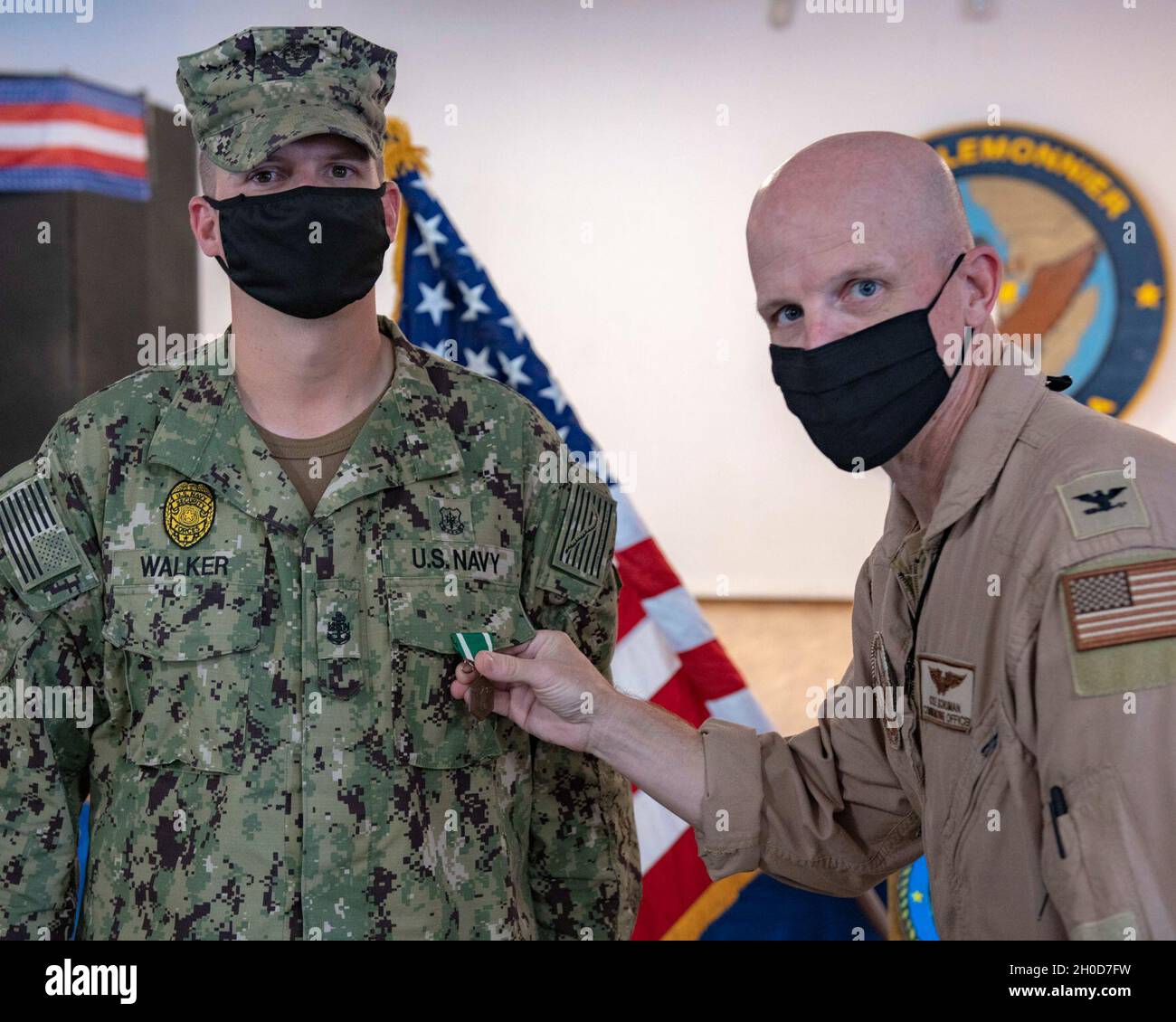CAMP LEMONNIER, Djibouti – U.S. Navy Chief Master-at-Arms Mark Walker ...