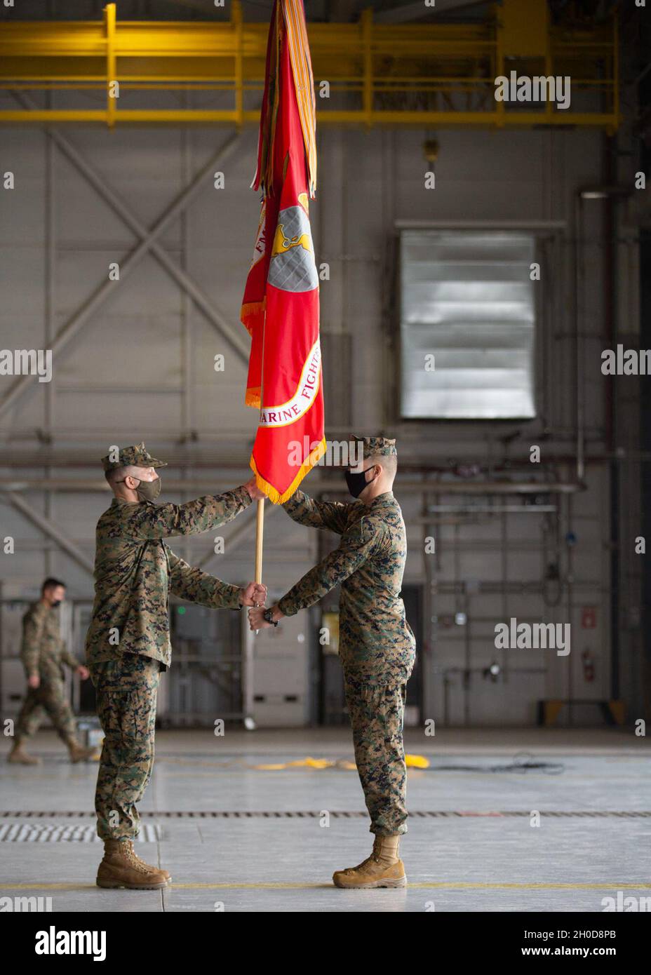 U.S. Marine Corps Lt. Col. Alexander Goodno, the incoming commanding ...