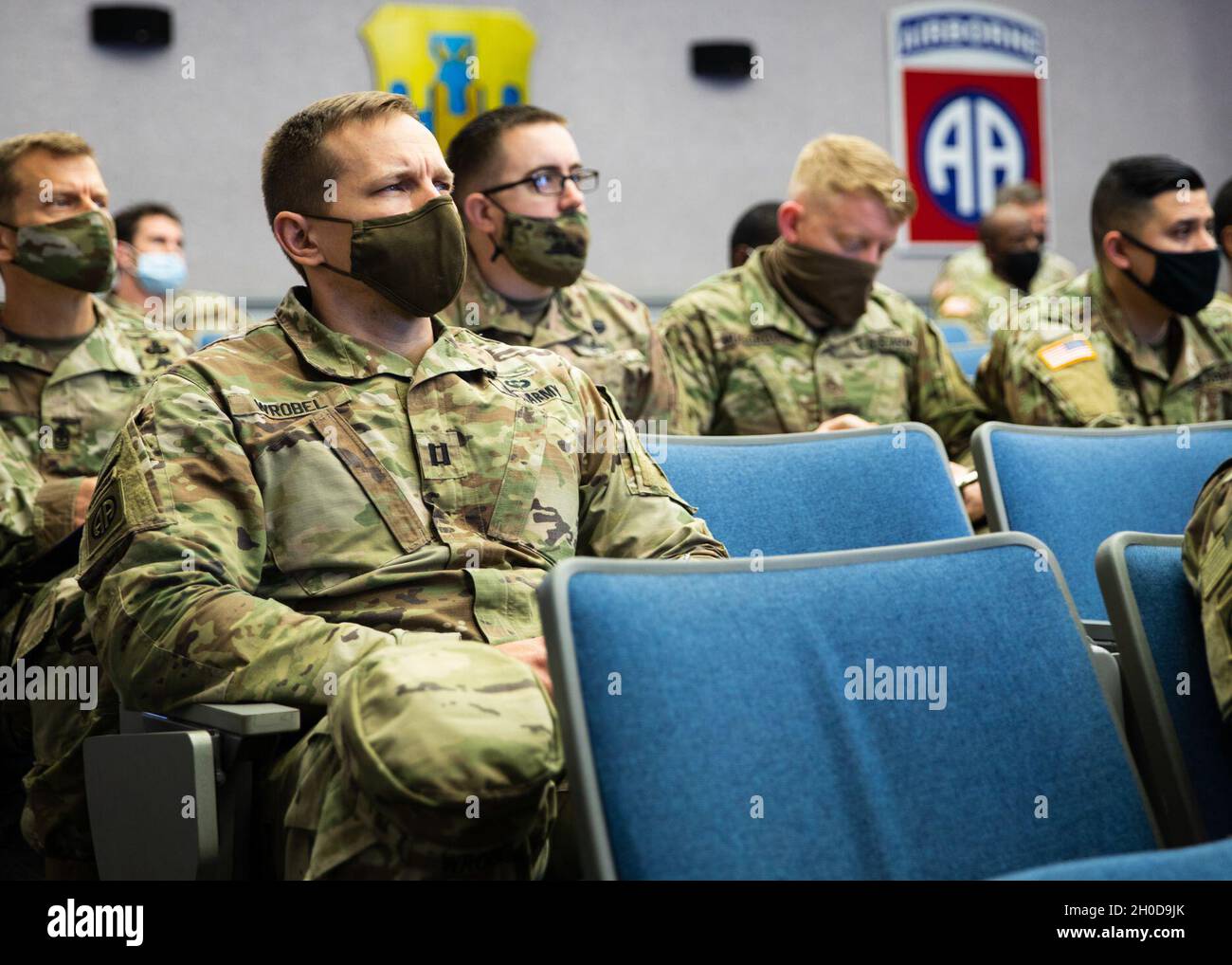 Capt. Daniel Wrobel, assigned to 3rd Brigade Combat Team, 82nd Airborne ...