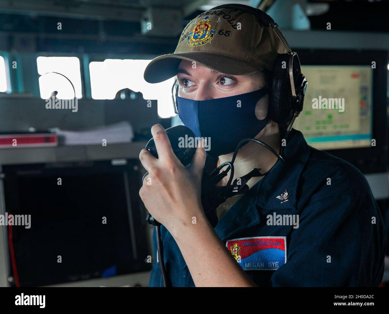Fire Controlman (Aegis) 3rd Class Megan Dye, from Green Cove Springs ...