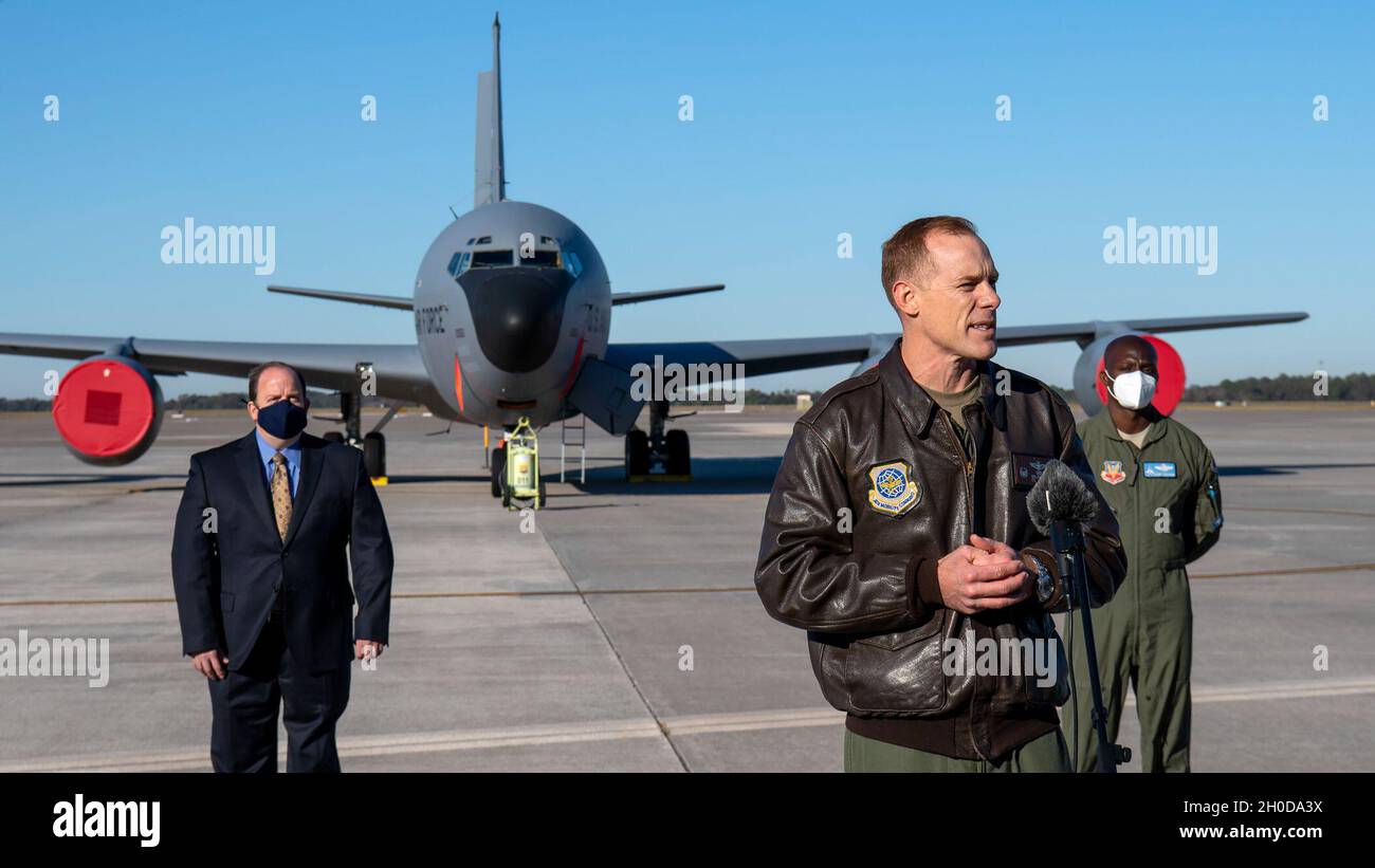 U.S. Air Force Col. Benjamin Jonsson, the 6th Air Refueling Wing (ARW ...