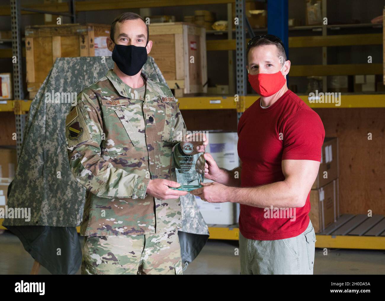 Colorado Air National Guard Lt. Col. Trevor Ibsen, 140th Logistics ...