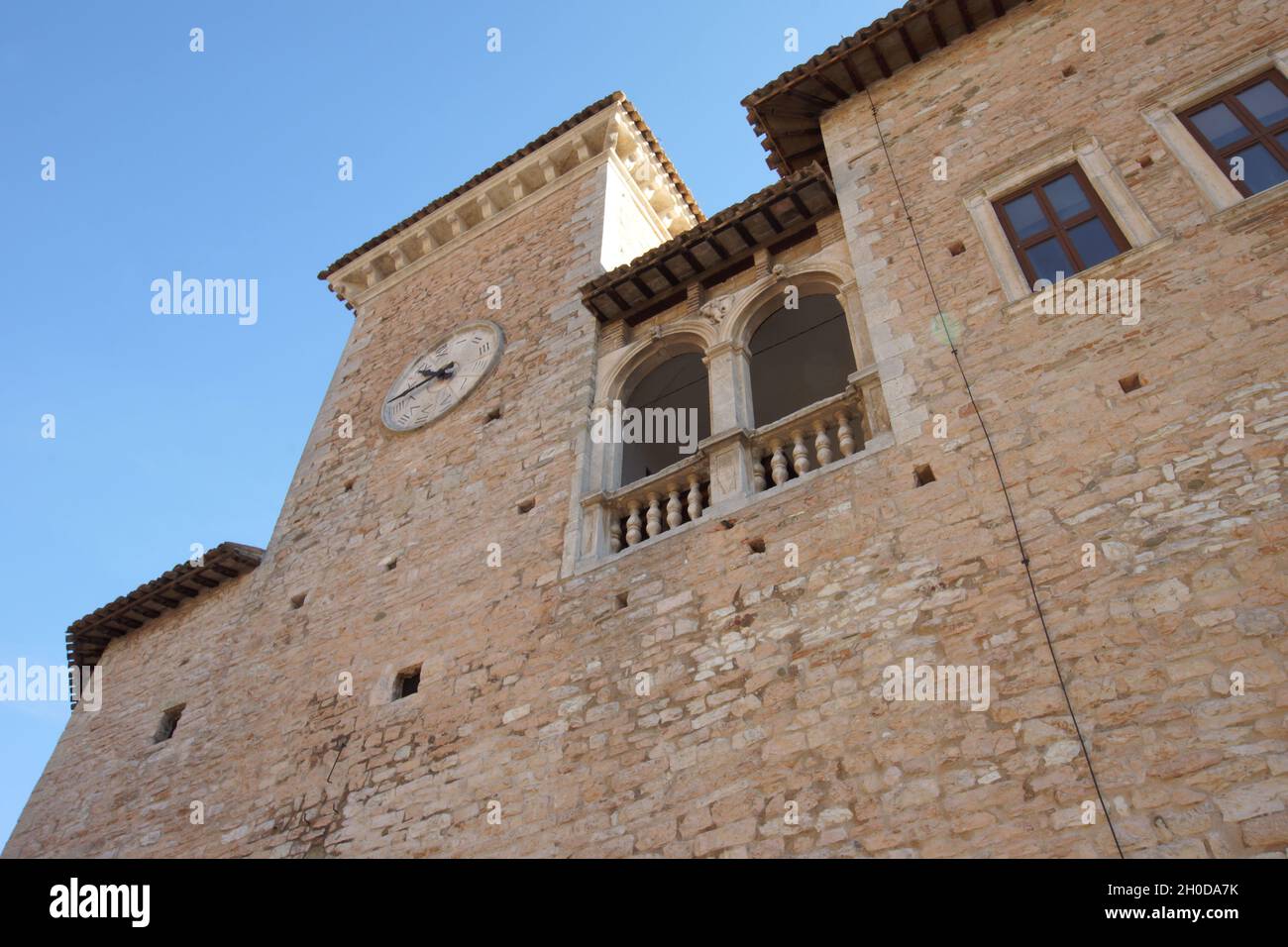 Castle Brancaleoni, Piobbico, Marche, Italy, Europe Stock Photo - Alamy