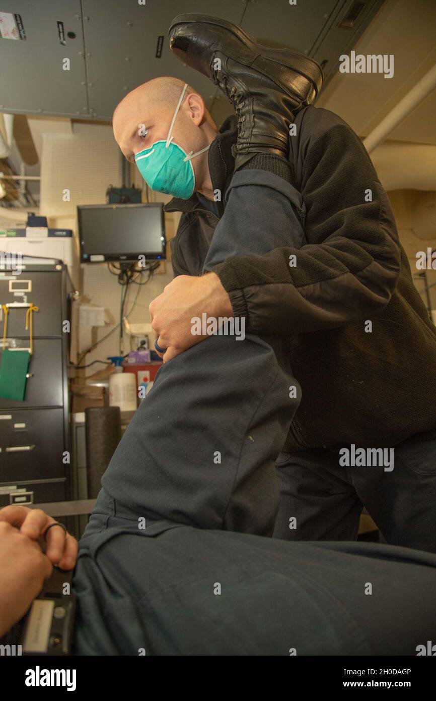 Lt. Edward Koonce, from Jackson, Tennessee, assigned to USS Gerald R ...