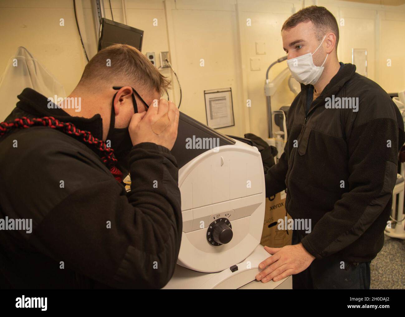 Hospital Corpsman 2nd Class Joseph Krausmccarty, from Ludington ...