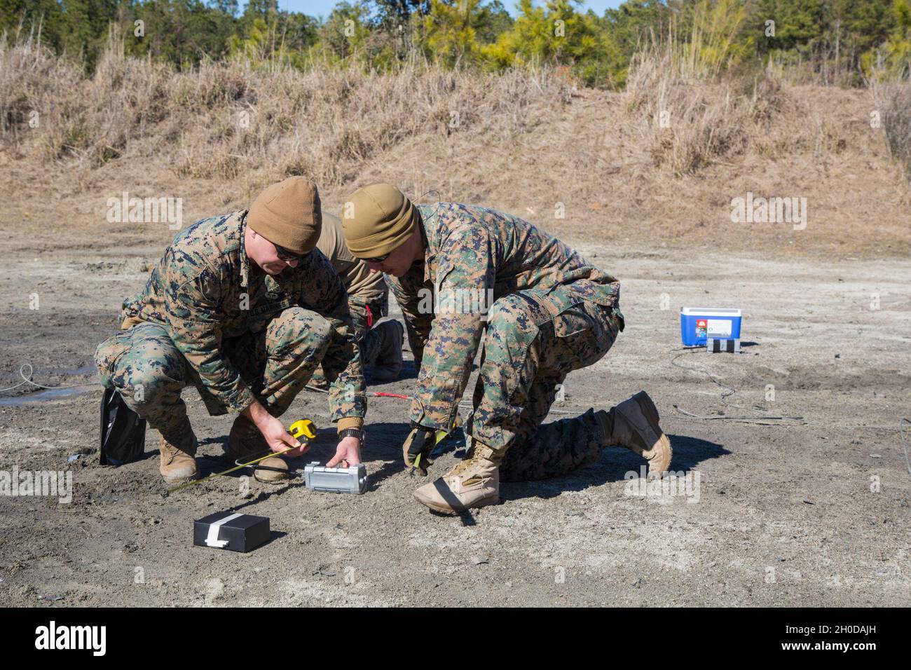 Explosive Ordinance Disposal Marines with Marine Raider Regiment ...