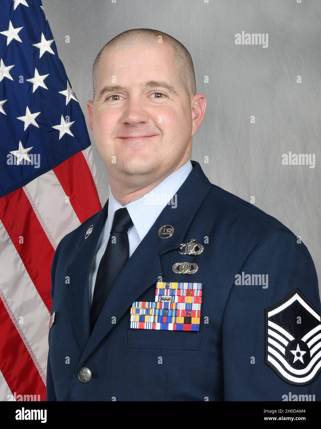 Official Air Force photo for Master Sgt. Benjamin Middleton Stock Photo ...