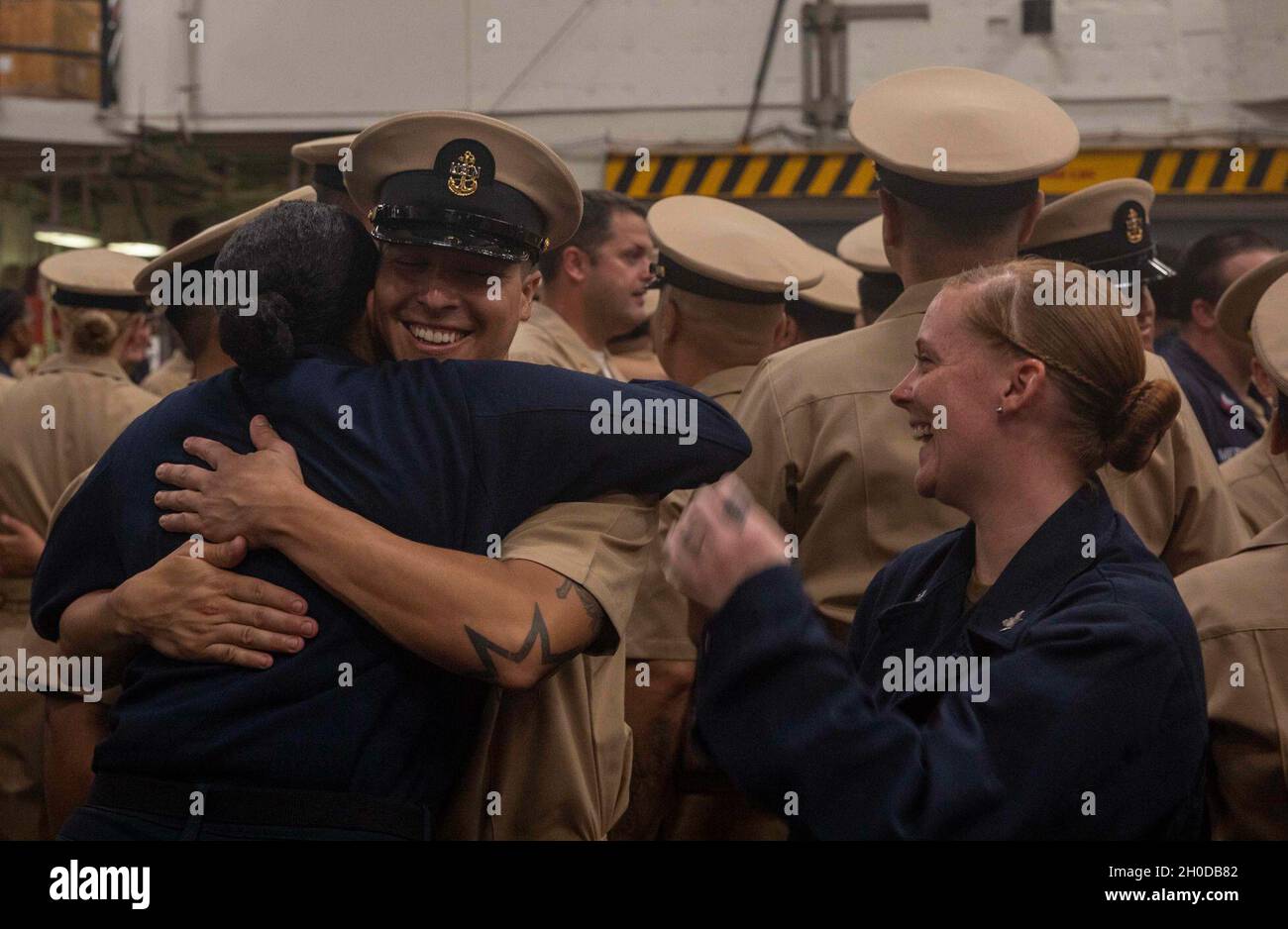 INDIAN OCEAN (Jan. 29, 2021) – U.S. Navy Chief Boatswain’s Mate ...