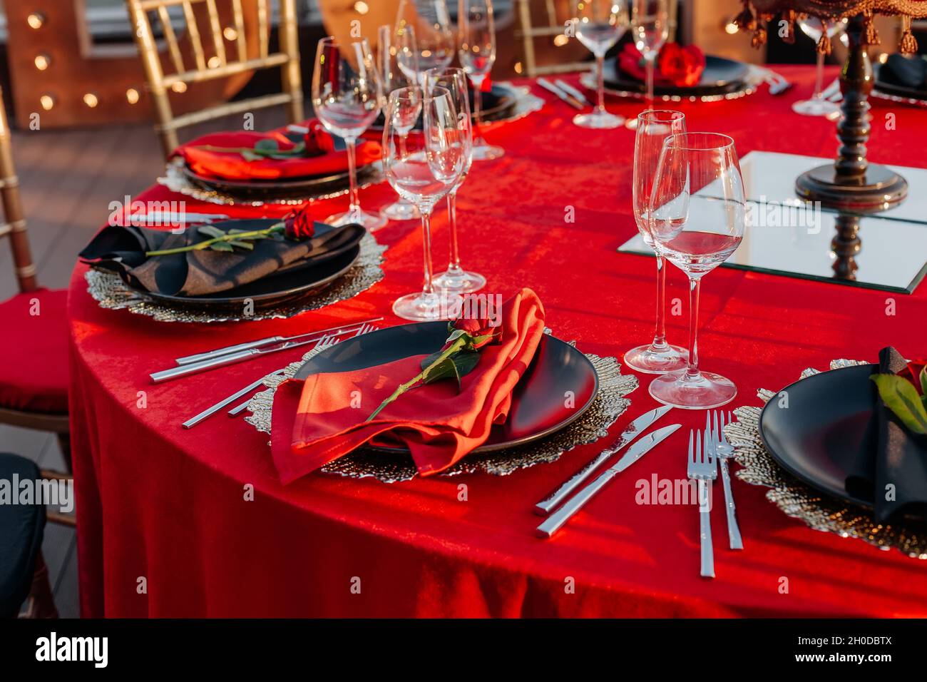 Luxury dinner hi-res stock photography and images - Alamy