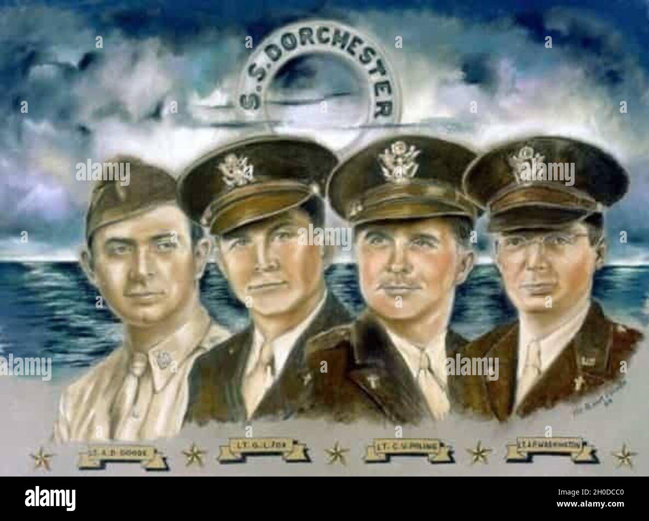 Four chaplains hi-res stock photography and images - Alamy