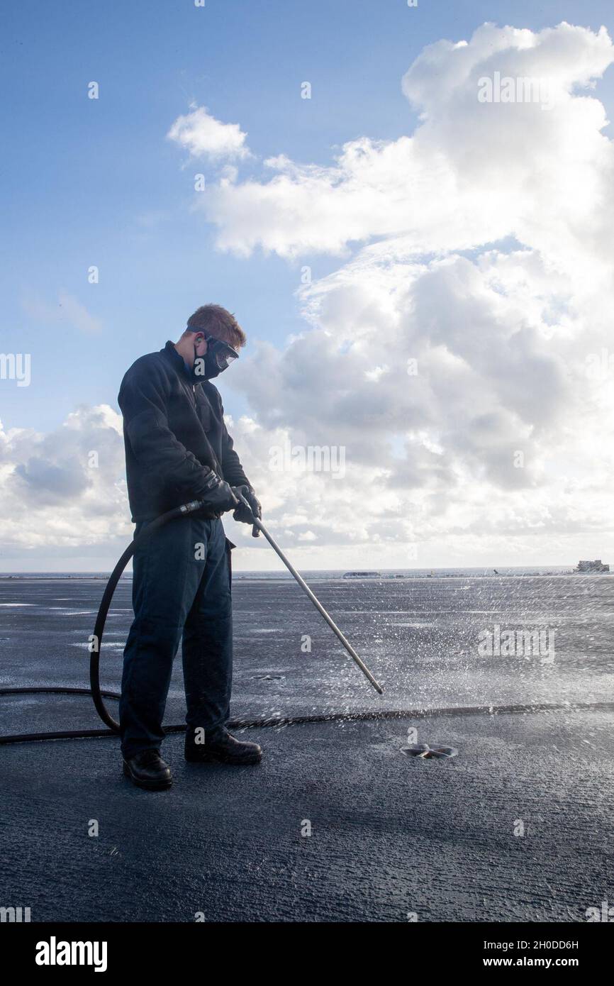 Machinist's Mate 3rd Class Ryan Moreland, from Long Beach, California ...