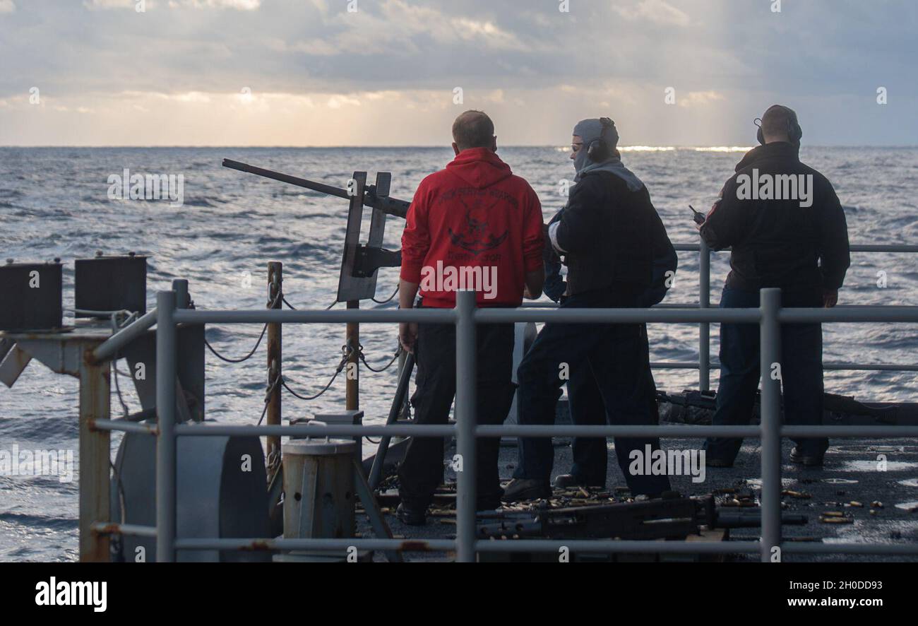 Sailors assigned to USS Gerald R. Ford's (CVN 78) weapons department ...